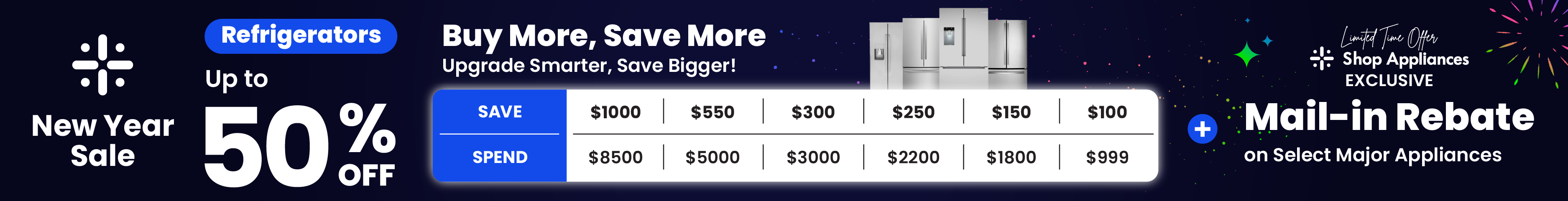 Savalo Counter-Depth Refrigerators: Total No Frost & Inverter Cooling